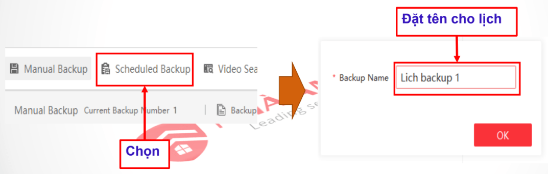 Hướng dẫn Backup dữ liệu bằng phần mềm Remote Backup - HIKVISION HẢI PHÒNG